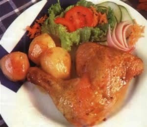 Pollo al horno boliviano - Unareceta.com