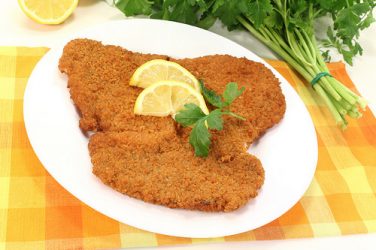 Receta de escalope de ternera rebozado - Unareceta.com