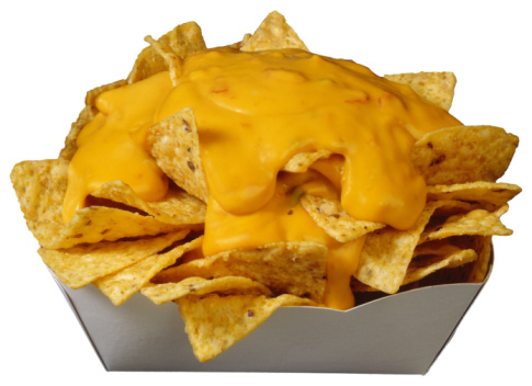 Nachos con queso - Unareceta.com