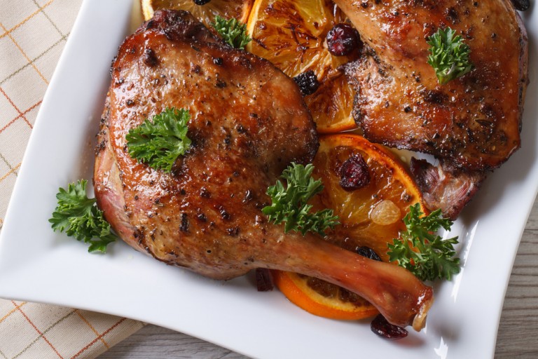 Receta de pato al horno - Unareceta.com